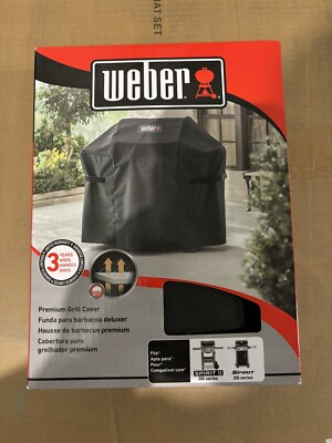 Weber 7138 Spirit and Spirit II 200 Series Premium Grill Cover, Heavy ...
