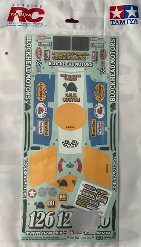 Tamiya RC Sticker Decal Set for 1:10 Wild One Blockhead Motors: 58695 ...