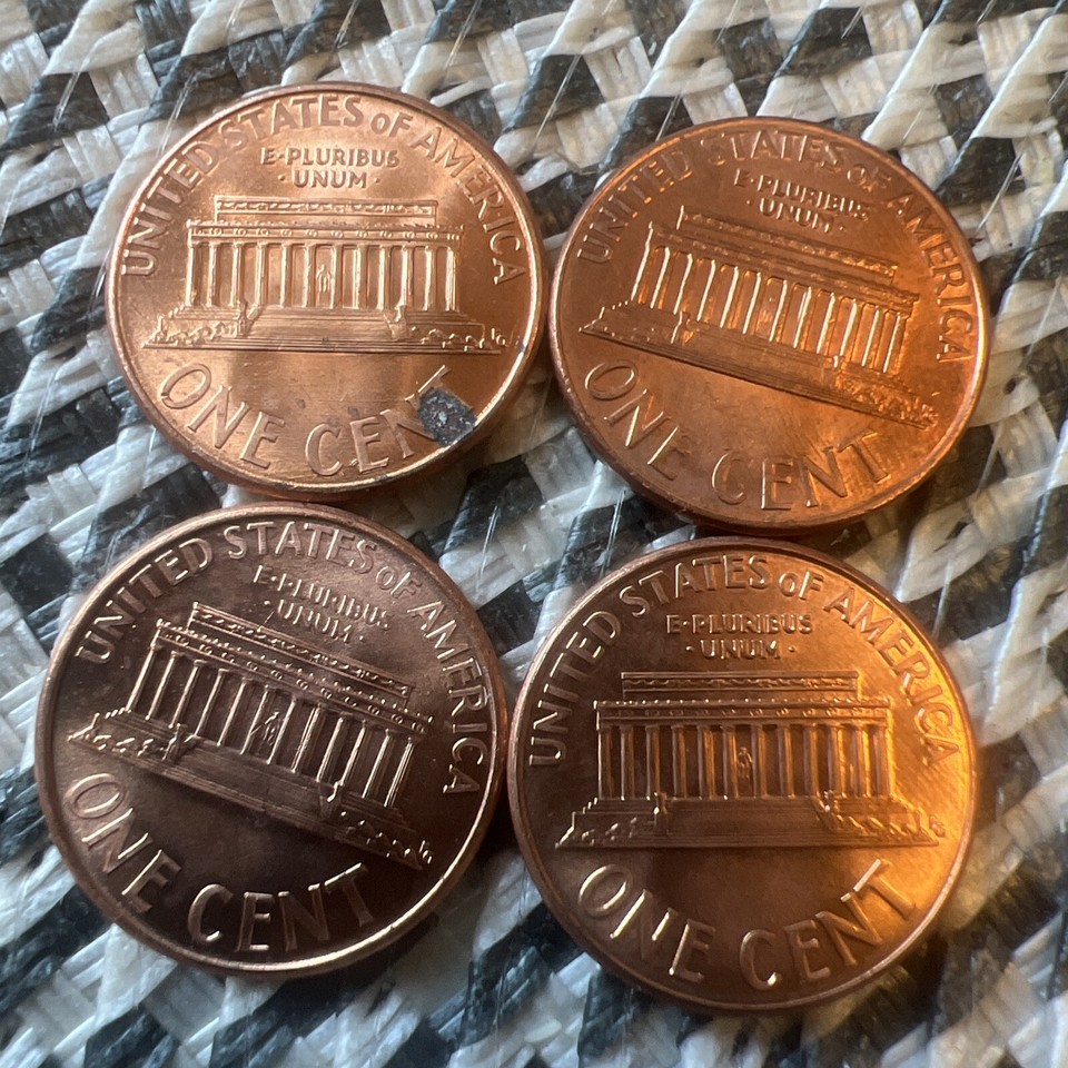 1998 - 1999 P - D / LINCOLN CENTS / 4 COINS / CHEAP / CHECK IT OUT ...