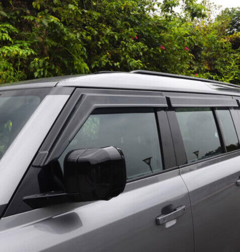 For Land Rover Defender 2020-25 Black Window Vent Visor Sun Rain ...
