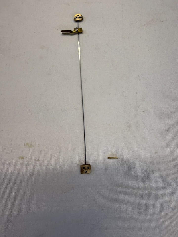 3 PARTS OF A SUSPENSION SPRING OF A KUNDO 400-DAY ANNIVERSARY CLOCK ...