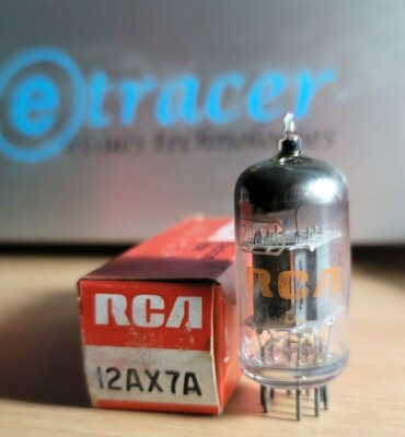 RCA 12AX7A TUBE 14MM PLATE 12AX7 NOS (1971) | eBay