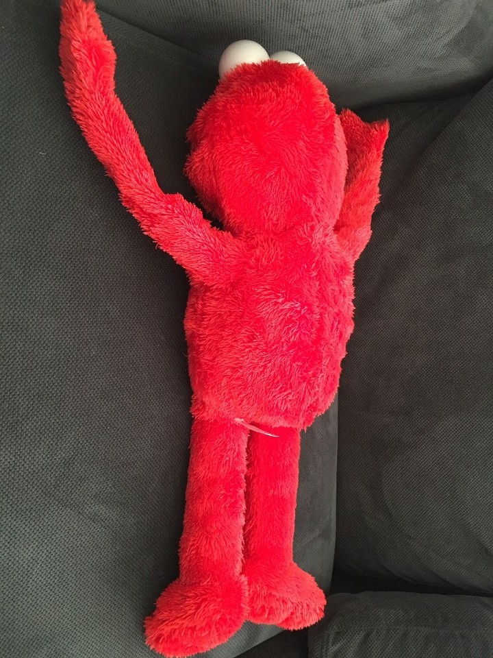 Talking Elmo Big Hugs Doll Sesame Street Sing Sleep Dance Play Kids ...