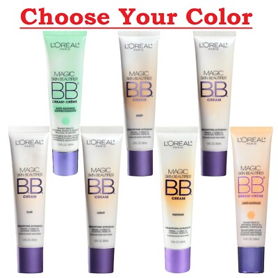 L'Oréal Paris Magic Skin Beautifier BB Cream, 1 fl oz (Choose Your ...