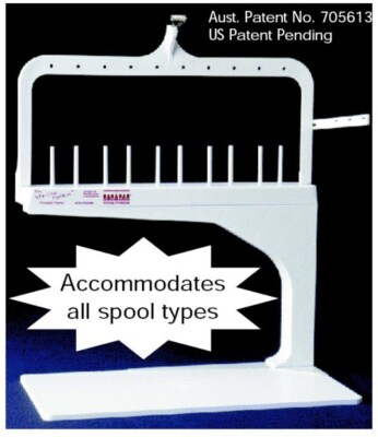 The Martha Pullen Thread Stand 10 Spool Embroidery Thread Dispenser New ...