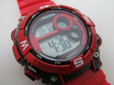 Armitron Digital Chrono 330ft Pro Sport Wristwatch | eBay