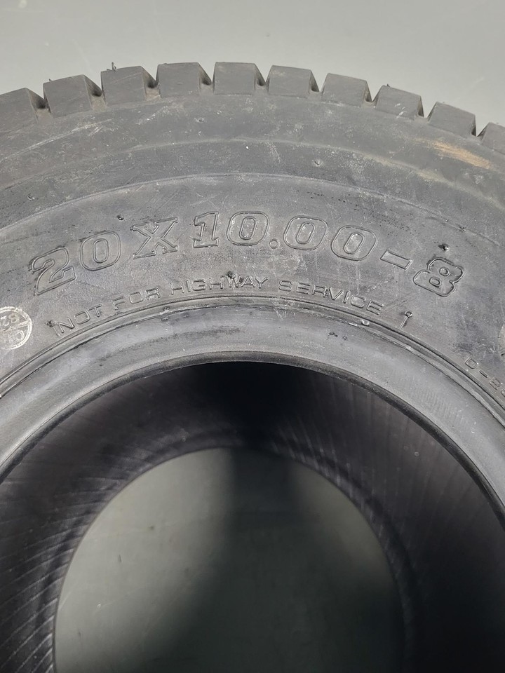 Deestone D265 Turf Tire 20X10-8 4 PR DOT 2020 | eBay