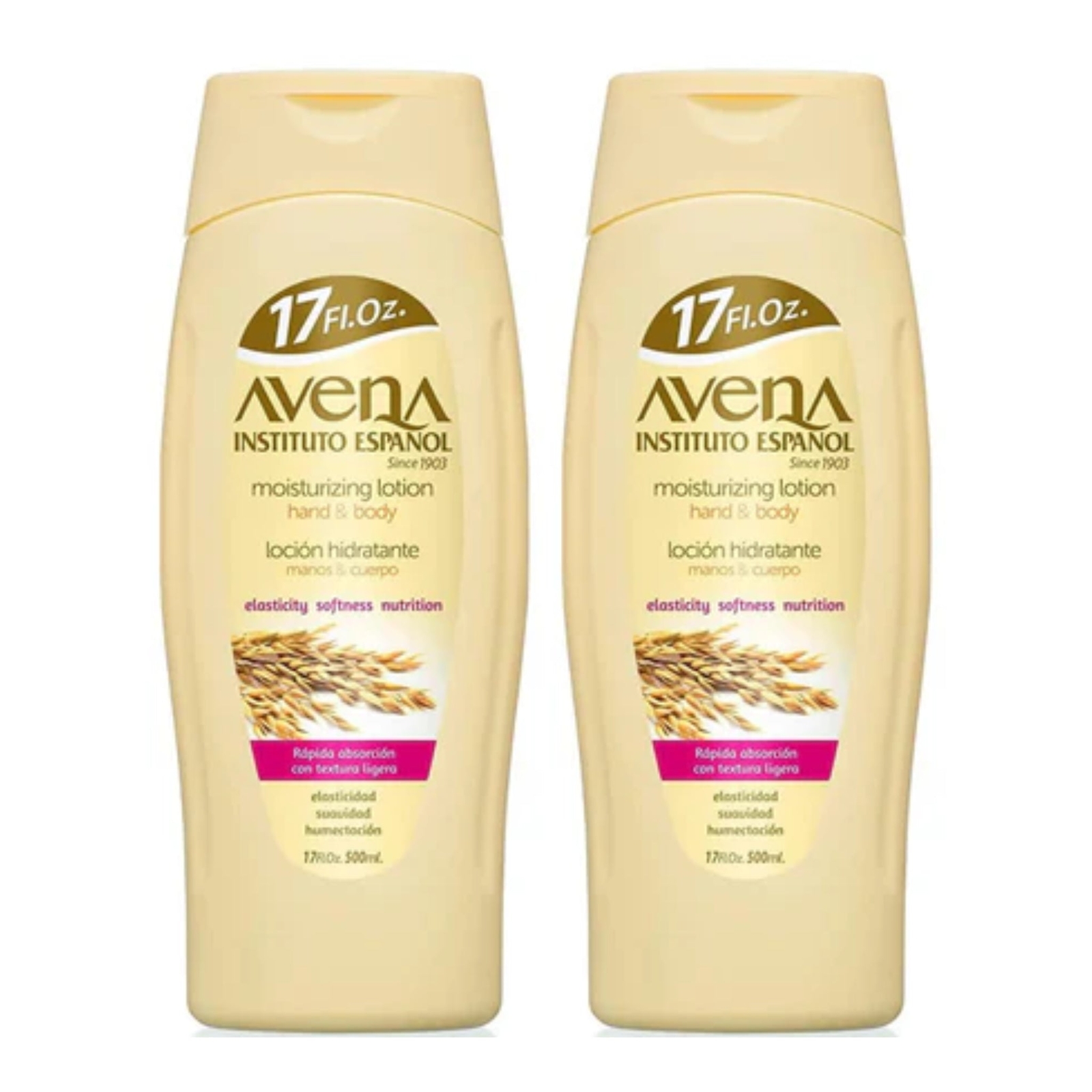 Avena Instituto Español Moisturizing Hand and Body Lotion, 17oz. (Pack ...