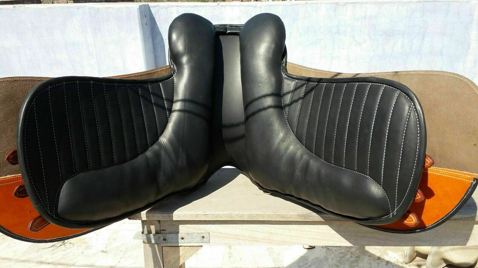 Handmade English Professional Dressage Leather hand carved Saddle size ...