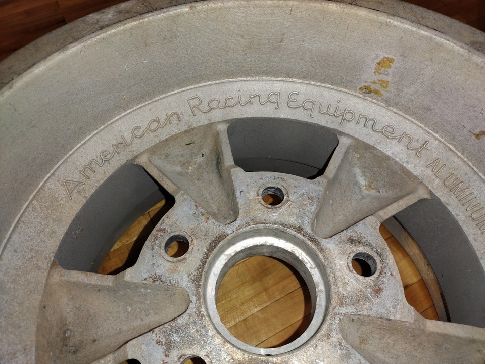 Set Of 4 American Racing Equipment Aluminum Torq 15x8.5 Wheels 1 1/4 ...