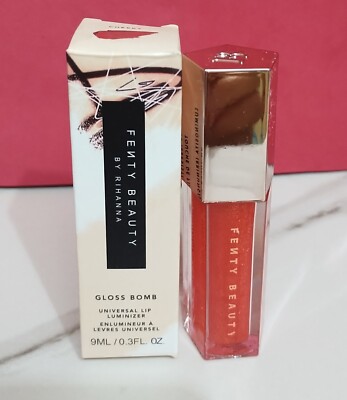 NEW FENTY BEAUTY GLOSS BOMB Universal Lip Luminizer--CHEEKY-- 9ML | eBay