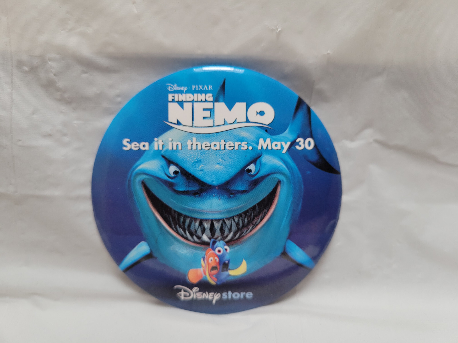 Finding Nemo Round 3" Walt Disney Promotional Movie Pin Button | eBay