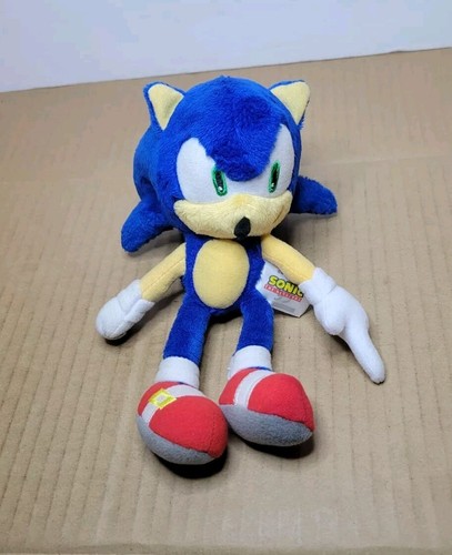Tomy Sega Sonic The Hedgehog Pointing Finger 8" Stuffed Plush - ULTRA ...