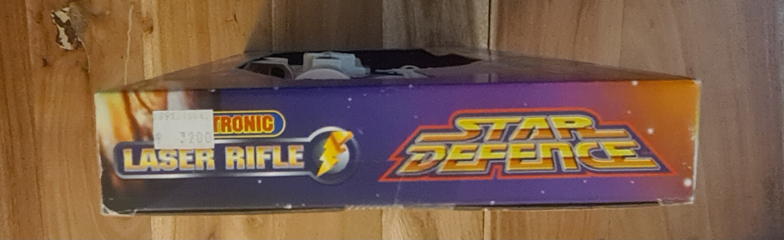 Vintage 90s CHOY HING TOYS friction electronic laser rifle star defence ...