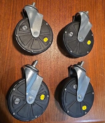 GATEKEEPER SYSTEMS W-9470A 5" REMOTE CONTROL LOCK SHOPPING CART CASTER ...