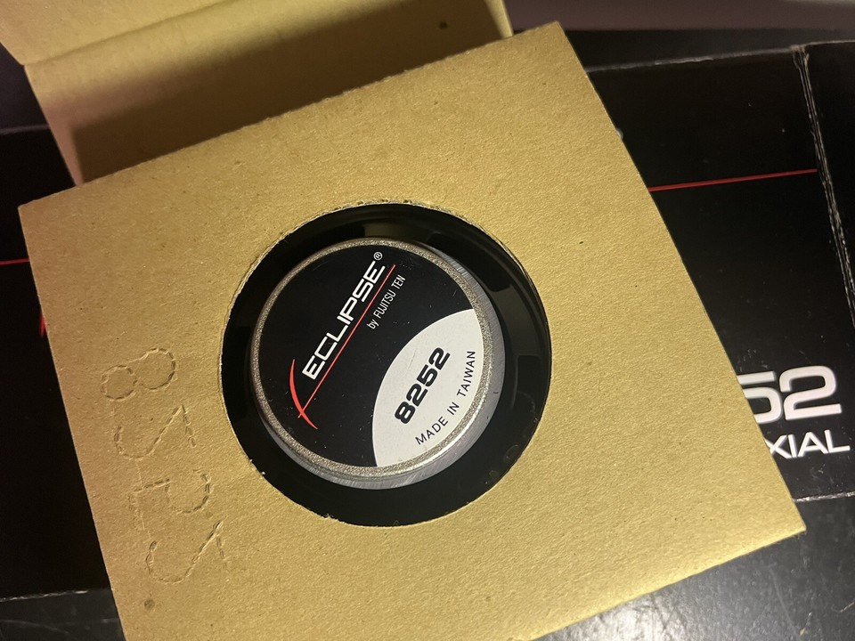 eclipse car audio 5 1/4 Coaxial Speakers Model 8252 by Funitsu Ten | eBay
