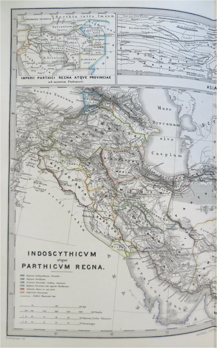 Parthian Empire Map