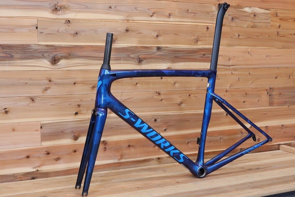 SPECIALIZED S-WORKS TARMAC SL6 RIM Carbon Road Bike Frame Set Size 56 F ...