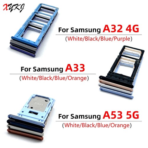 Dual SIM Card Tray Slot Holder Repair Part OEM For Samsung A32 4G A33 ...