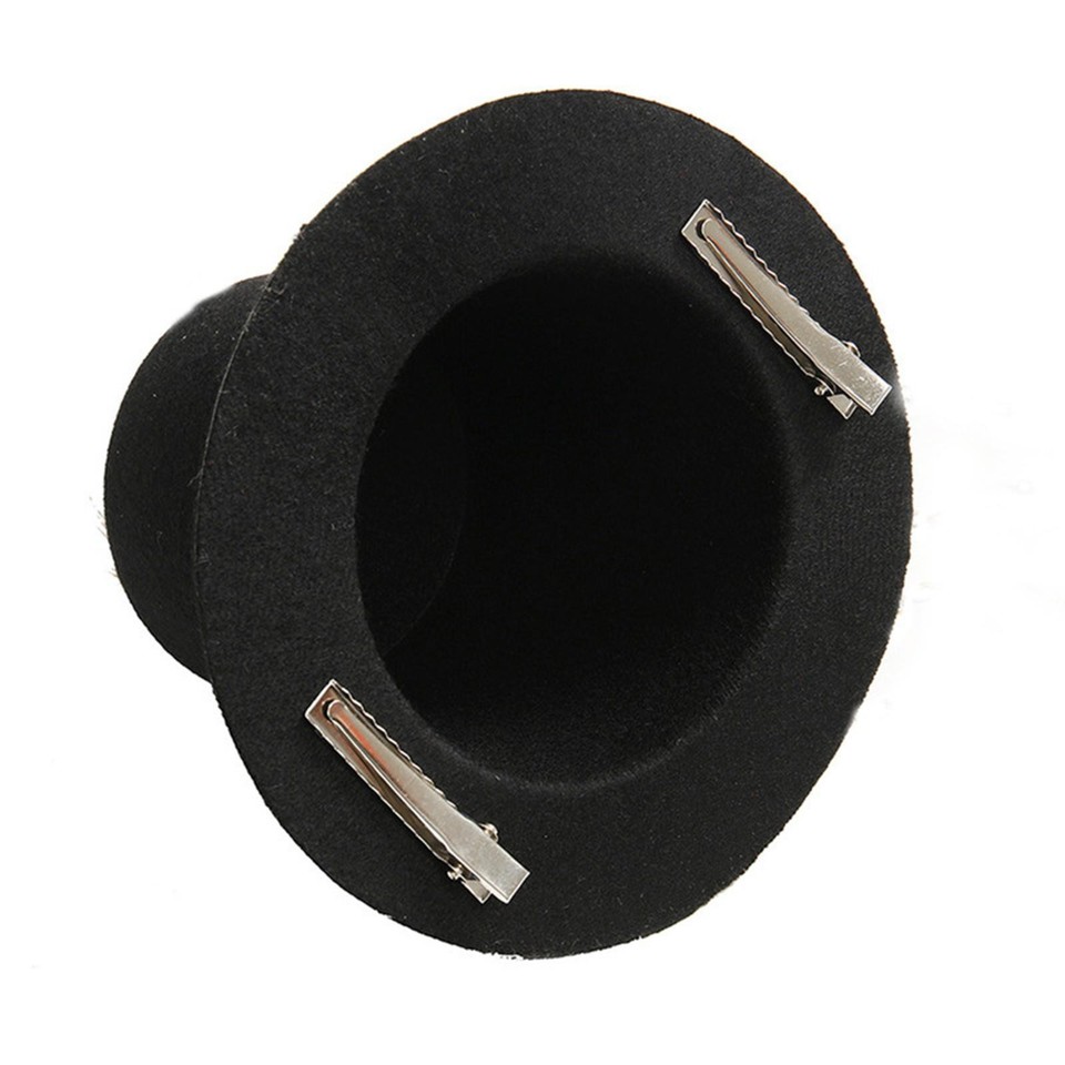 Steampunk Top Hat Gears Gothic Rivet Size Accessories Feather Dance Hat ...