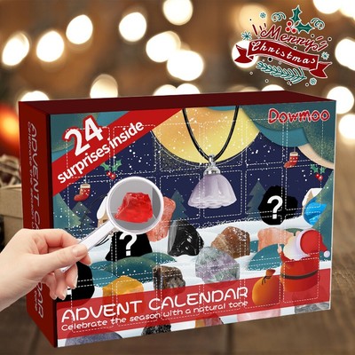 24 Grids Mineral Blind Box Blind Box Crystal Advent Calendar Boys | eBay