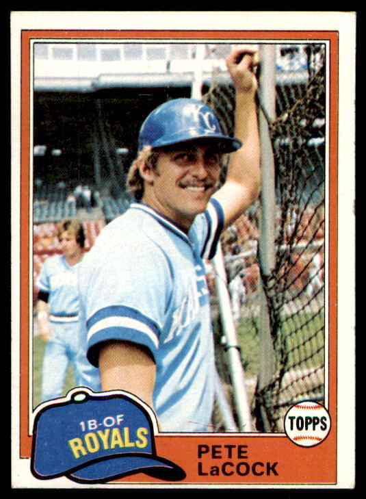 1981 TOPPS BASEBALL #9 PETE LaCOCK | eBay