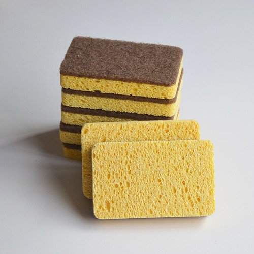 Scouring Pad Non-scratch Biodegradable For Kitchen Soft Washing Sponge ...