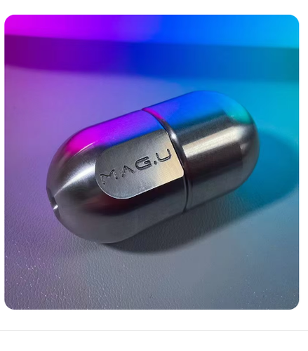 Magnetic Levitation Capsule Fidget Spinner – Metal EDC Toy for Stress ...