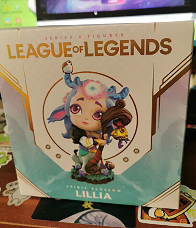 LOL League of Legends Lillia SPIRIT BLOSSOM PVC Figure Model Toy Gift ...