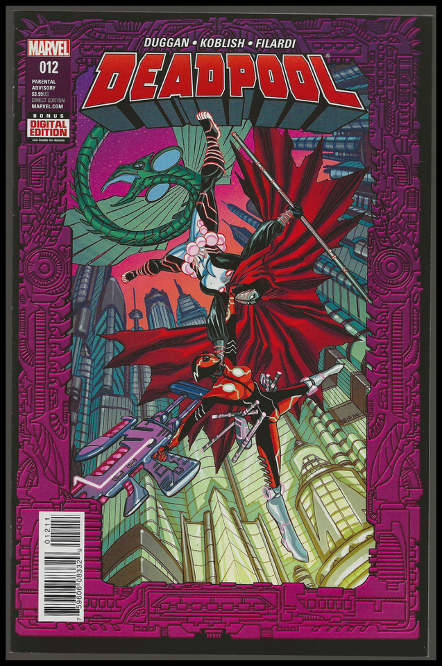 DEADPOOL #12-A (2016) 1ST ZENPOOL 2099 MCU KEY MARVEL 9.4 NM | eBay