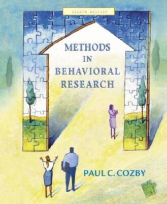 Methods in Behavioral Research with PowerWeb - Paperback - GOOD | eBay