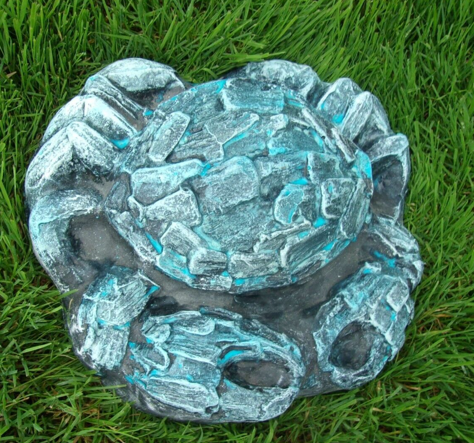 Crab mold 10" x 9" x up to 2"thick concrete plaster bluestone crab ...