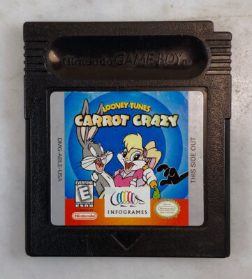 LOONEY TUNES CARROT CRAZY Nintendo Game Boy Cartridge | eBay
