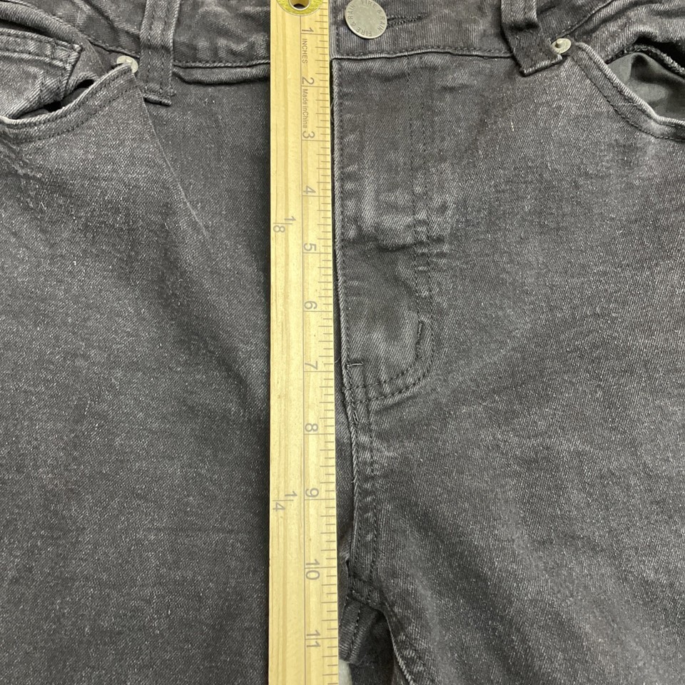 Fire and Rain Jeans Mens 36x32 Black Denim Distressed Stretch Grunge | eBay