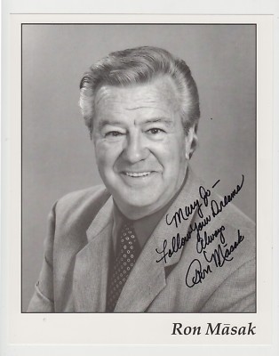 Ron Masak Signed Autographed 8 x 10" Photo ~ AP02a | eBay
