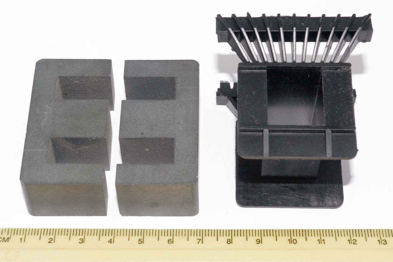 E5521 Ferroxcube E55 E EE EE55 Ferrite Cores transformer AL=6300 1set ...