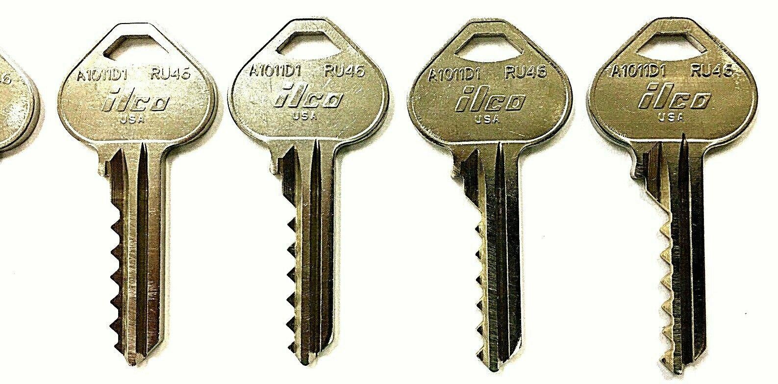 1 Corbin Russwin RU46 A1011D1 Commercial Space and Depth Keys 6 Cut | eBay