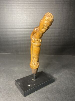 Indonesian Old Man Bali Balinese Hand Carved Keris Kris Knife Handle ...