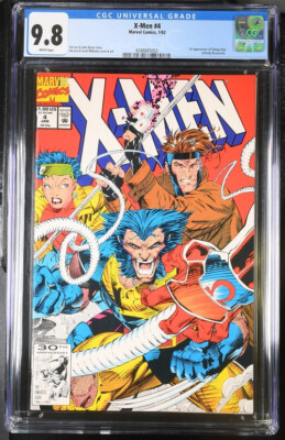X-Men #4 CGC 9.8 1991 Jim Lee Cover 1st Appearance Omega Red | eBay