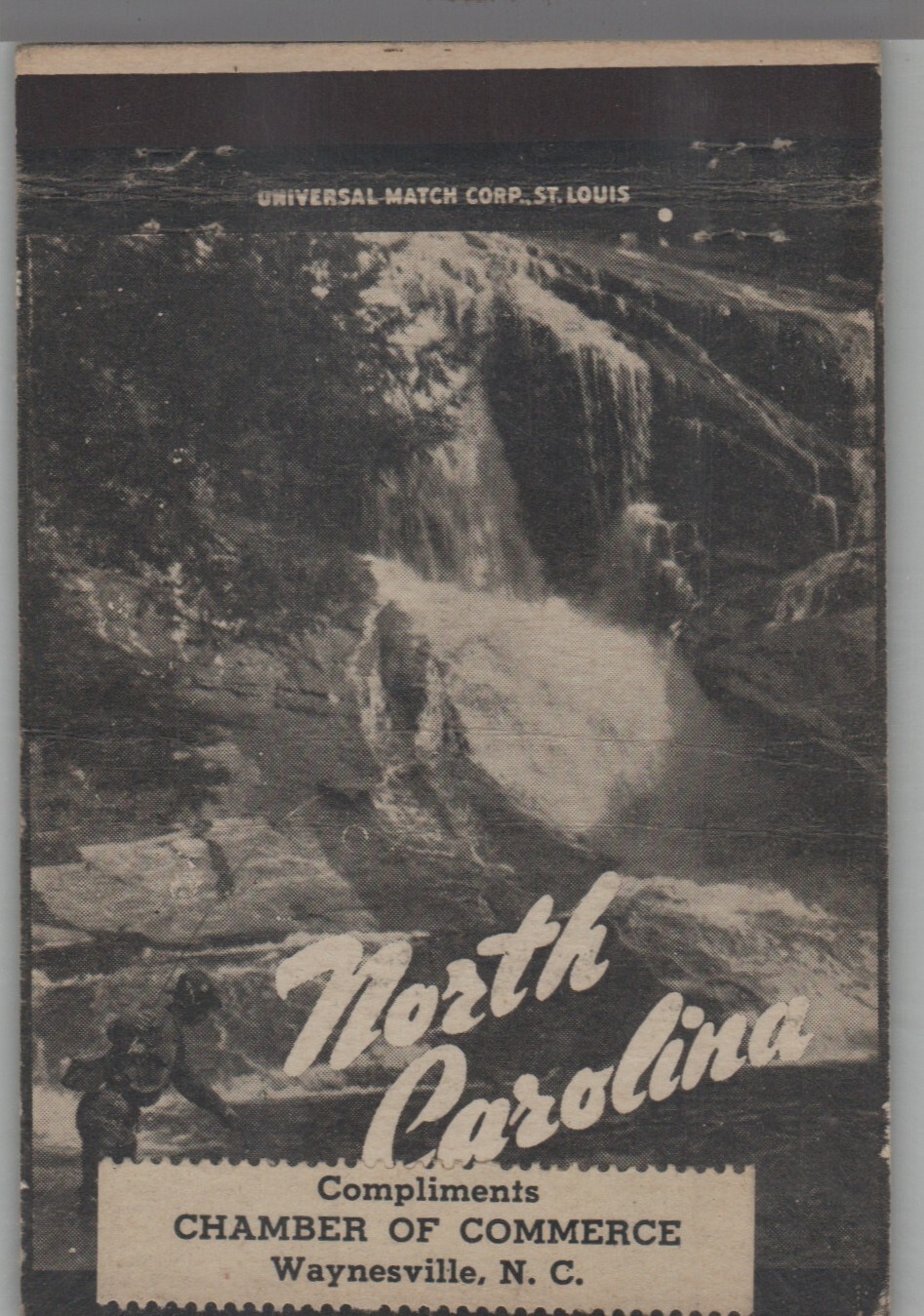 Matchbook Cover Full Length North Carolina Chamber Of Commerce ...