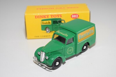 YY 1:43 DINKY MATCHBOX DY-8 002 1948 COMMERCE BENTALLS DELIVERY VAN ...