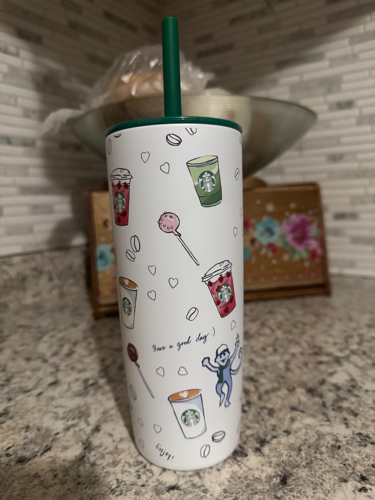 Starbucks X Roller Rabbit Stainless Steel Tumbler Cup Holiday Christmas 2025 NEW | eBay