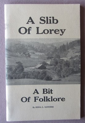Orig 1979 A Slib of Lorey Book BOONTLING Boonville CA History Language ...