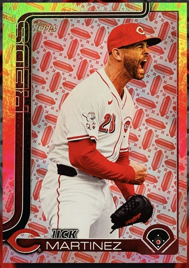 2025 Topps Series 2 - Nick Martinez #696 Holiday Hot Dogs /99 for sale ...