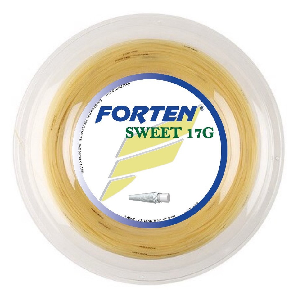 Forten SWEET 17G Synthetic Gut Tennis String / Racquetball String ...