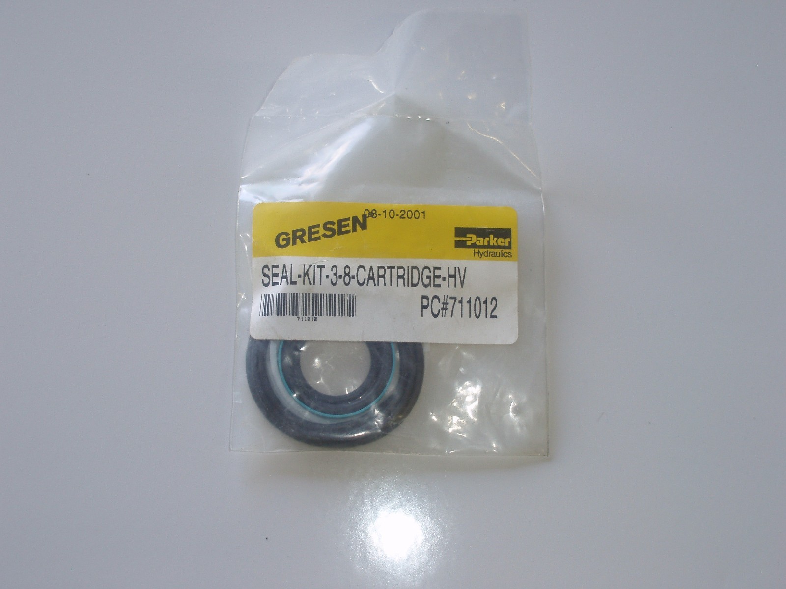 PARKER/GRESEN SEAL-KIT-3-8-CARTRIDGE-HV PC#711012 | eBay