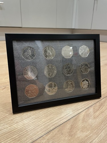 Coin Display Frame for UK 50p X 12 coins For Your Rare Collection | eBay UK
