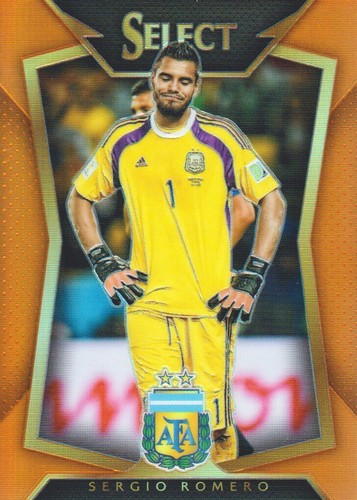 2015-16 Select Soccer Card Orange #66 Sergio Romero /149 Argentina | eBay