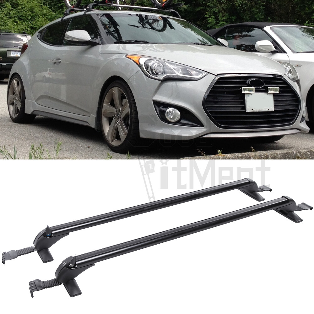 For Hyundai Veloster Accent Car Top Roof Rack Cross Bar 43.3" W/ Lock ...