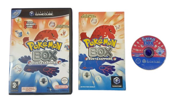 Pokémon Box: Ruby & Sapphire Complete Collector's Edition (GameCube ...